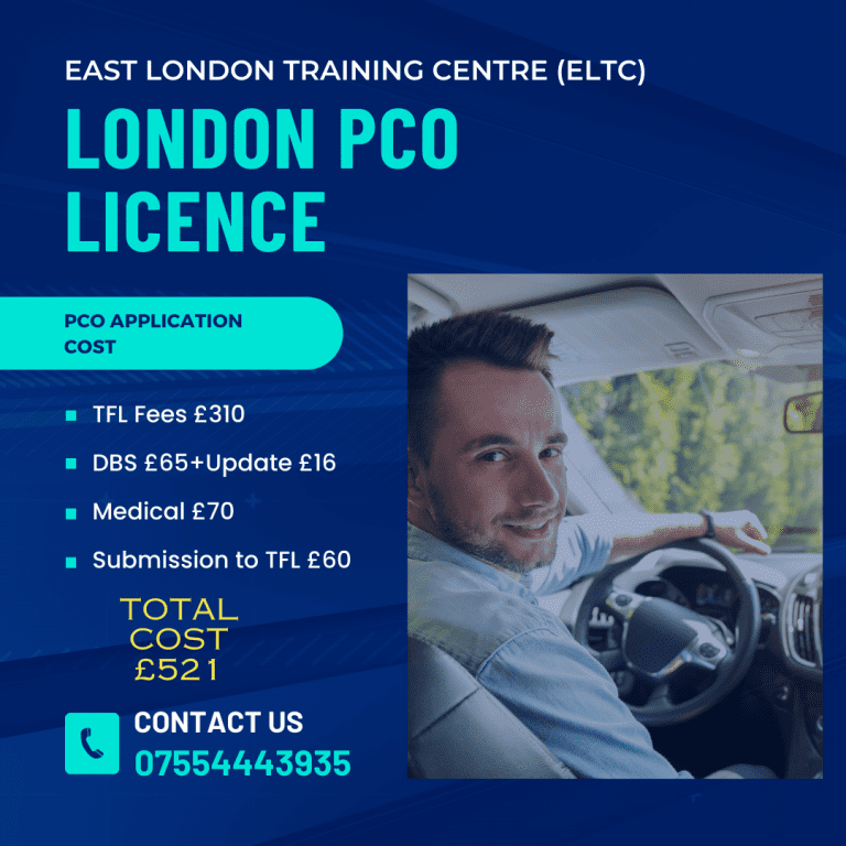 London PCO Licence | Apply Fast Track at ELTC PCO Centre